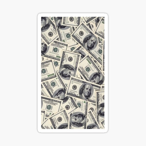 "Money Merch" Sticker for Sale by Clothes4All | Redbubble