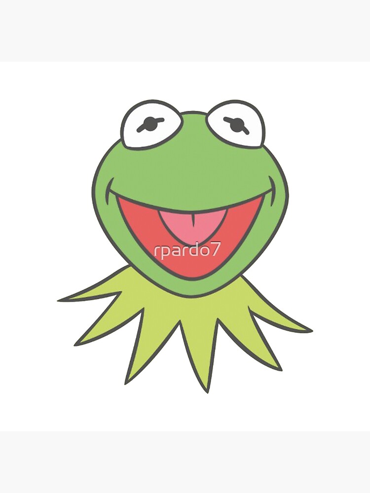 "Kermit Head" Poster for Sale by rpardo7 | Redbubble