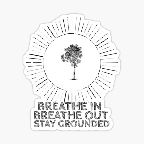 "Stay Grounded" Sticker for Sale by VeteranDesigns | Redbubble