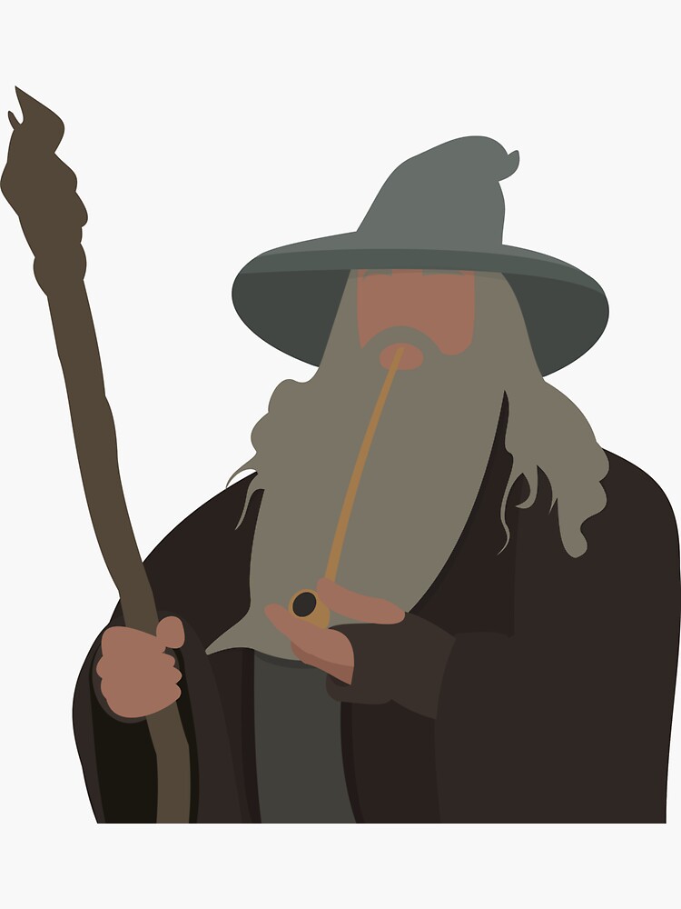 "Wizard" Sticker for Sale by hayliss25 | Redbubble