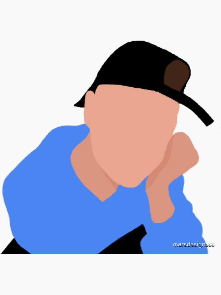 "Silhouette of Larray " Sticker for Sale by marsdesignsss | Redbubble