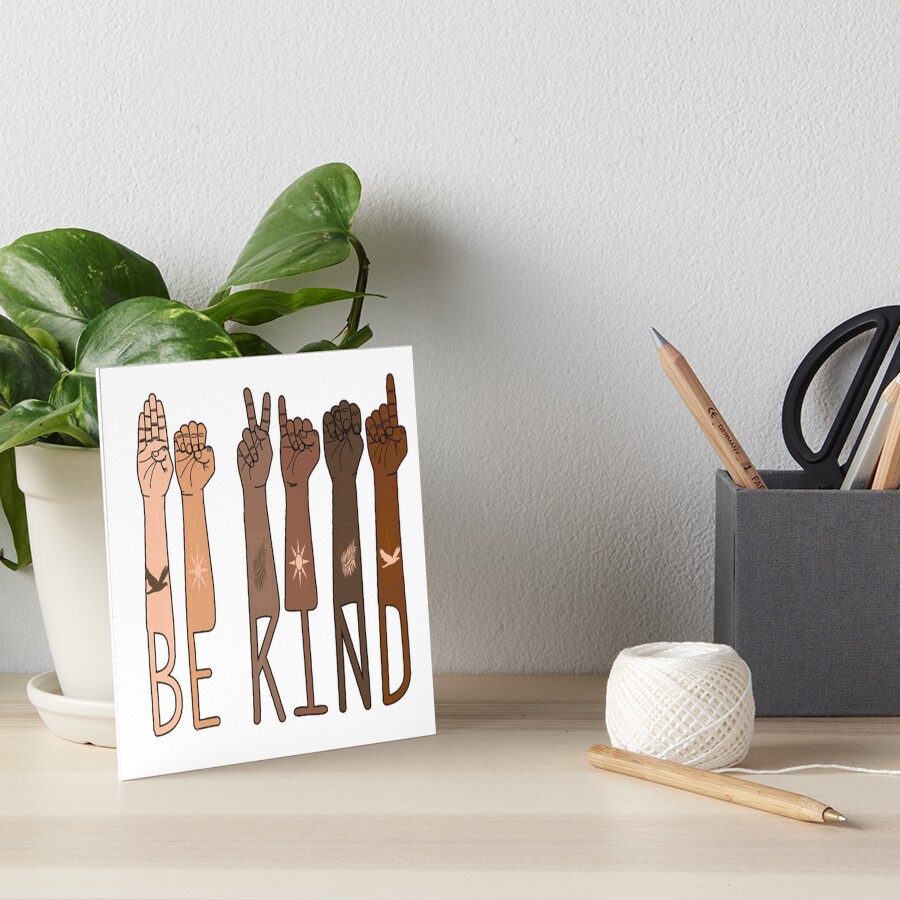 "Be Kind Shirt, ASL Shirt, Be Kind Sign Language tee, Diversity Shirt ...