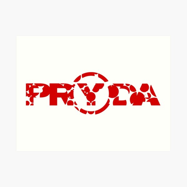 "Eric Prydz Red Pryda logo" Art Print by ventureworks | Redbubble