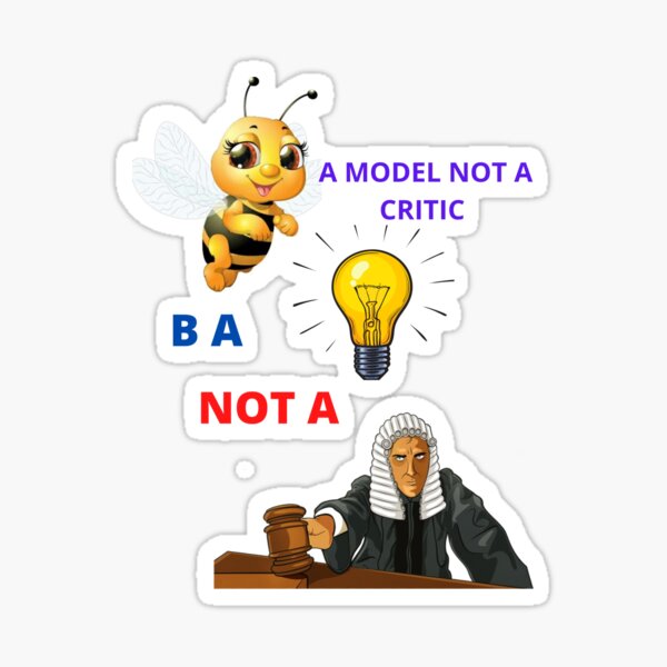 "Be A Role Model" Sticker for Sale by expressu | Redbubble