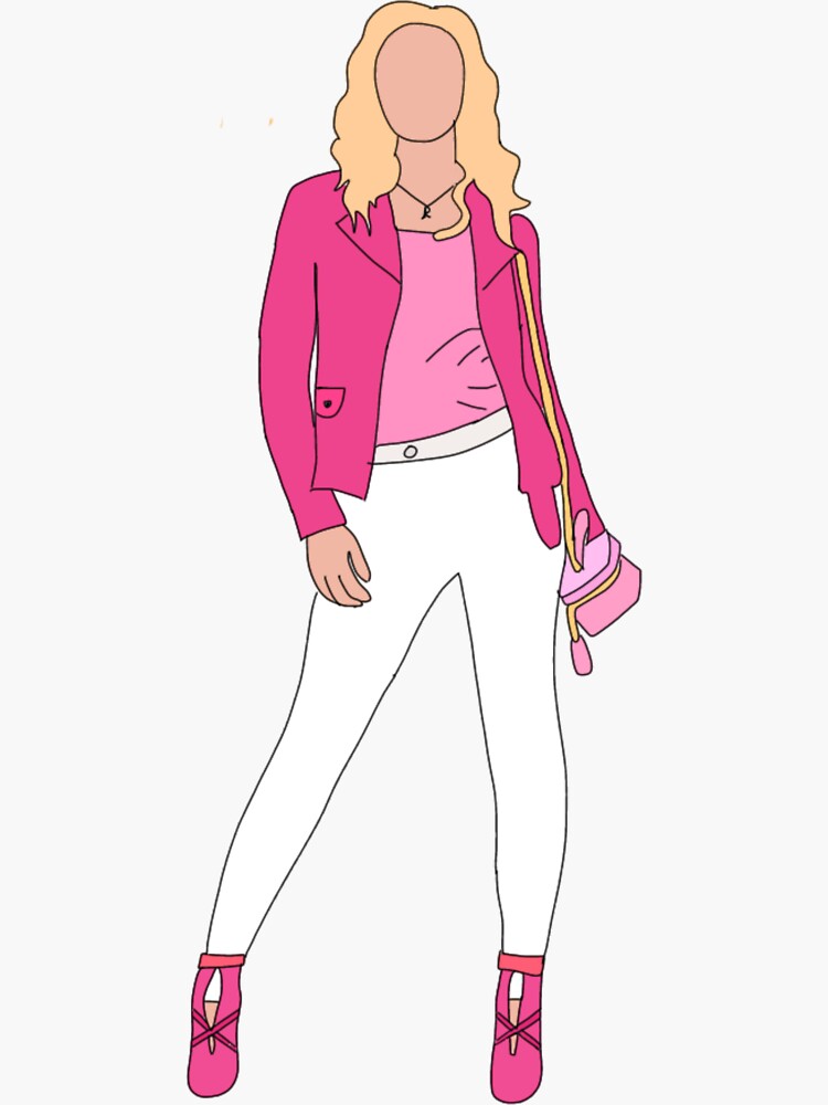 "Regina George" Sticker for Sale by Rumbleroar2 | Redbubble