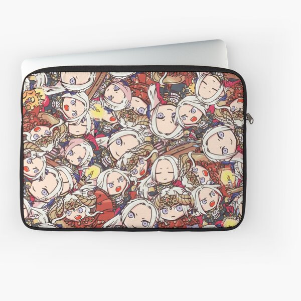 "Fire Emblem Three Houses: Chibi Edelgard Collage" Laptop Sleeve for ...