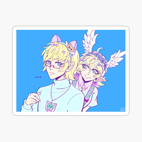 "Mikey x Ryo" Sticker for Sale by Masa-Chan | Redbubble