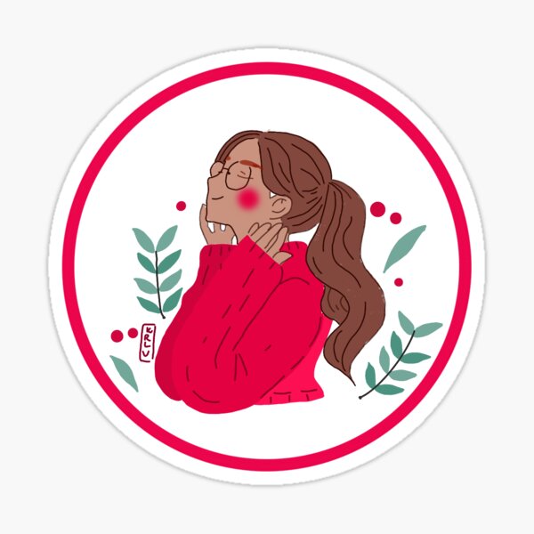 "Quite" Sticker for Sale by diyella | Redbubble