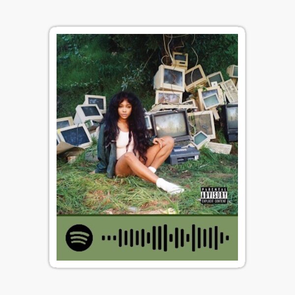 Sza Spotify Supermodel Stickers | Redbubble