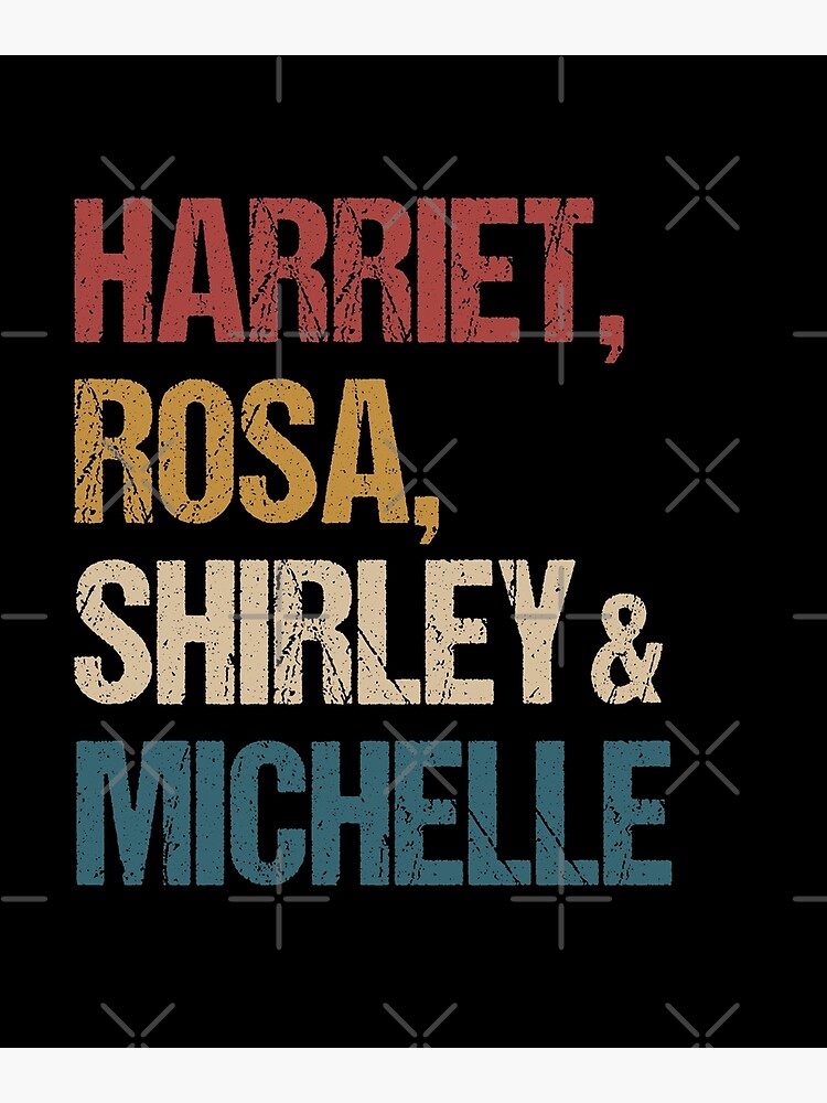"Harriet, Rosa, Shirley & Michelle" Poster by Otakso | Redbubble