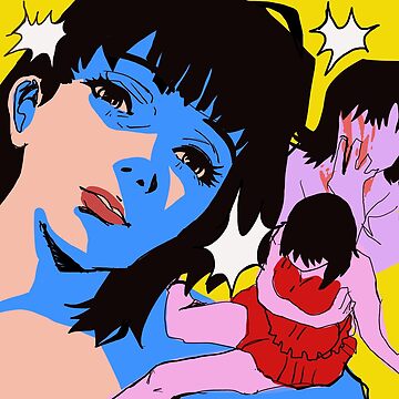 "Perfect Blue Sticker" Sticker for Sale by KelsBih | Redbubble