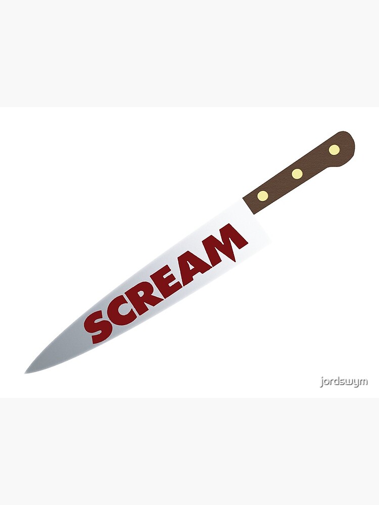 "Scream Knife" Art Print for Sale by jordswym | Redbubble