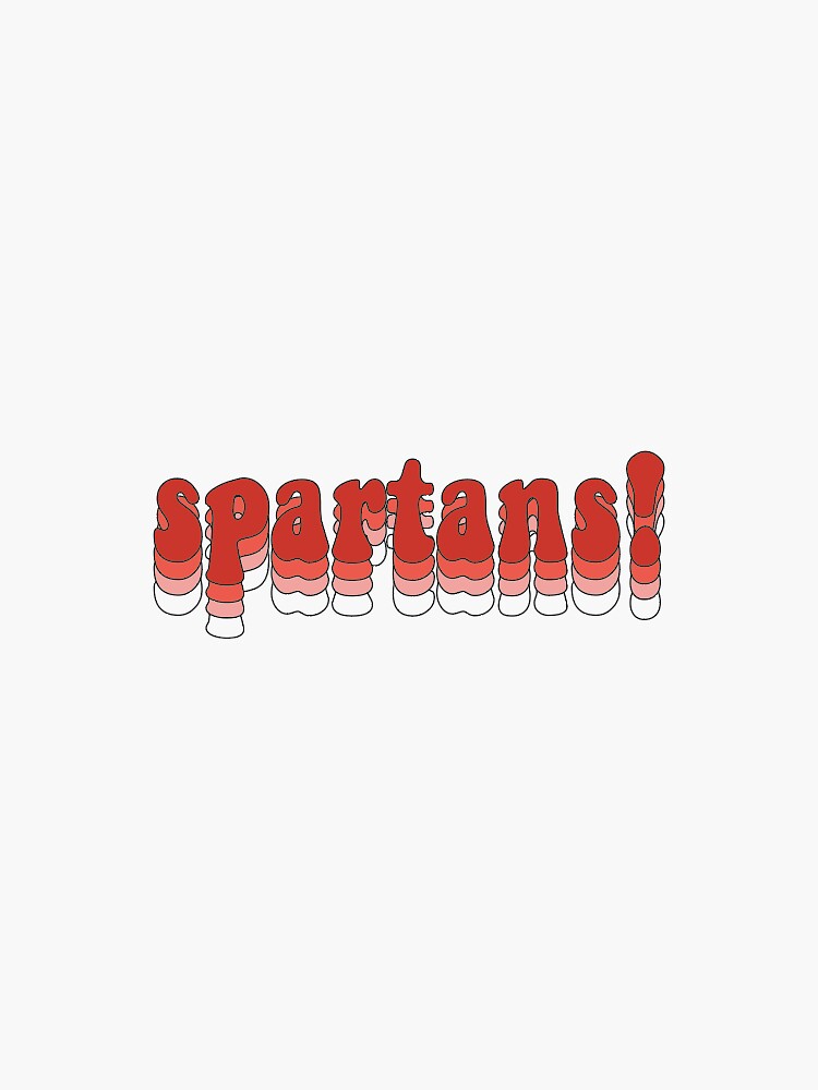 "UTampa Spartans!" Sticker for Sale by cllgstickers | Redbubble