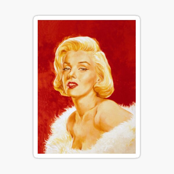 "Marilyn Monroe" Sticker by NeilFeigeles | Redbubble