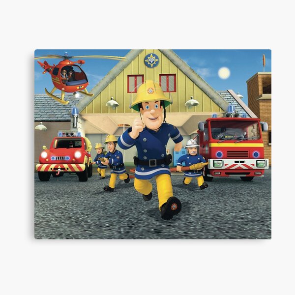 Fireman Sam Canvas Prints | Redbubble