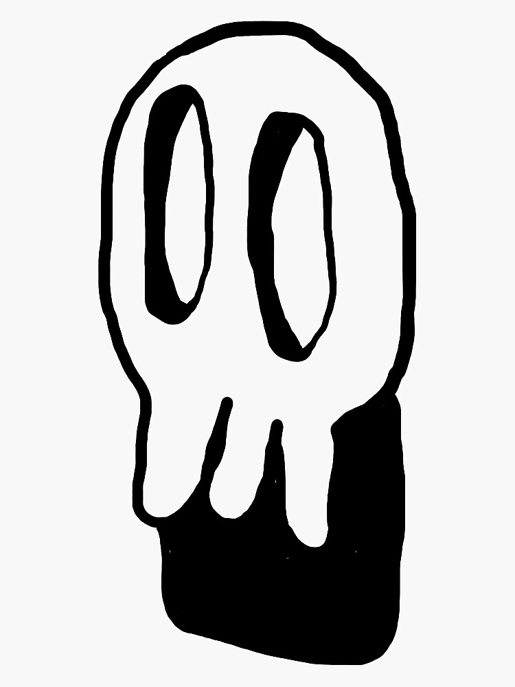 Pegatina « un garabato de uno de mis cuadernos escolares. Parte de la ...