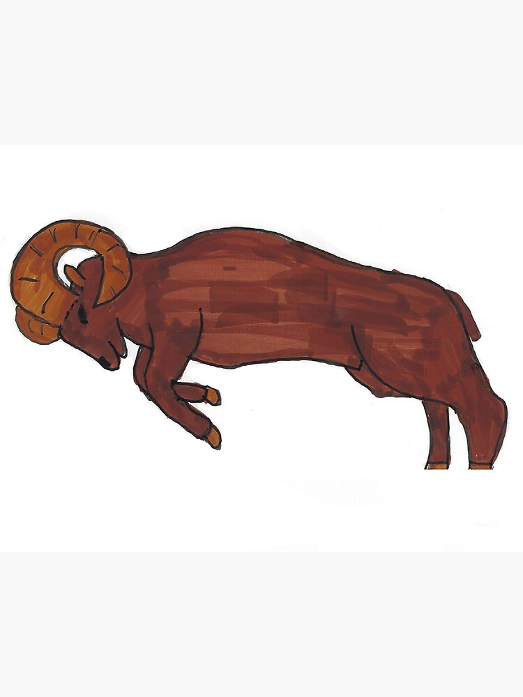"Ram charging" Sticker by alyCSU | Redbubble