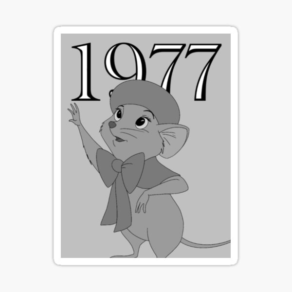 "The Rescuers" Sticker for Sale by emilycody | Redbubble