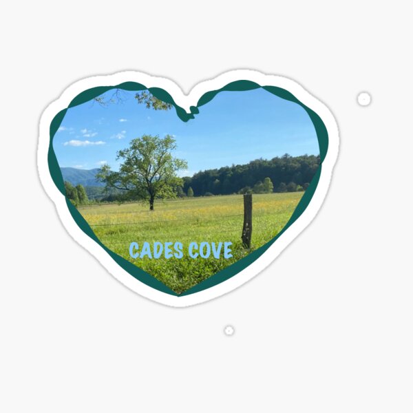 "Cades Cove" Sticker for Sale by hopie3924 | Redbubble