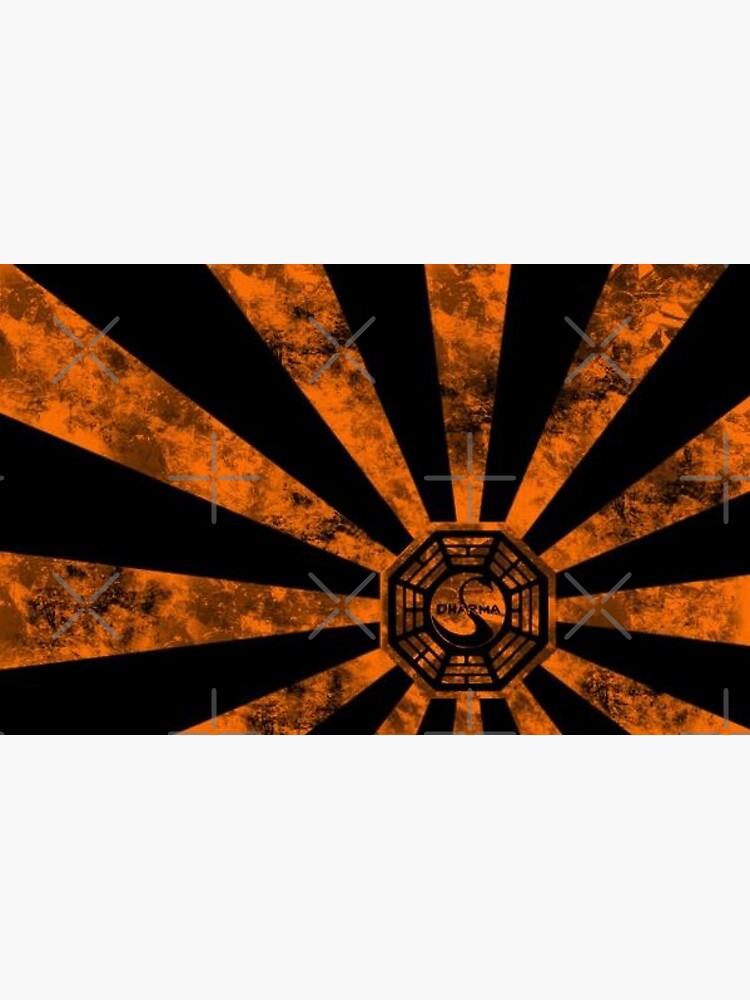"Dharma logo-Lost" Sticker for Sale by KikkaT | Redbubble