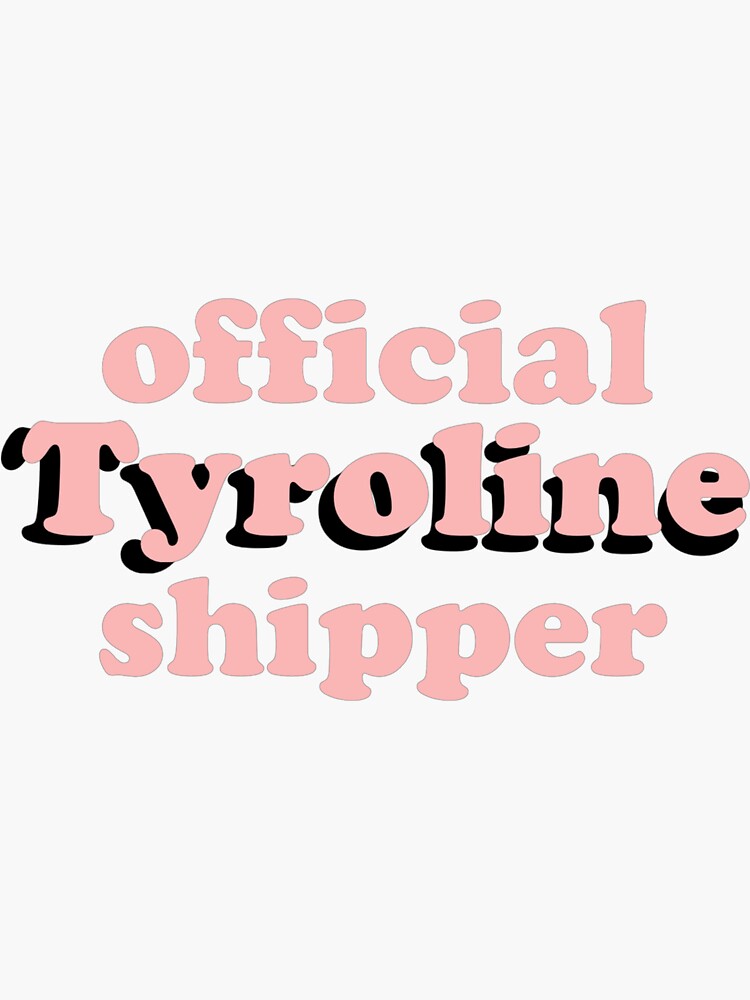 ""Official Tyroline Shipper" TVD Design" Sticker for Sale by ...