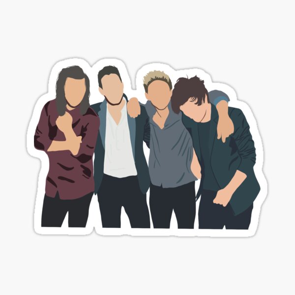 "One Direction Made In The AM Portrait Sticker" Sticker for Sale by ...