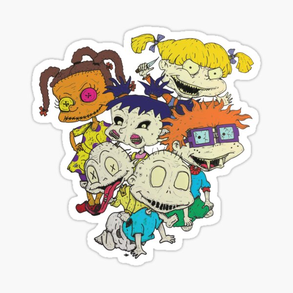 "Rugrats monsters" Sticker by 55eleven | Redbubble