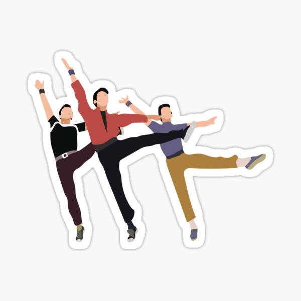 "West Side Story" Sticker for Sale by mkunze | Redbubble