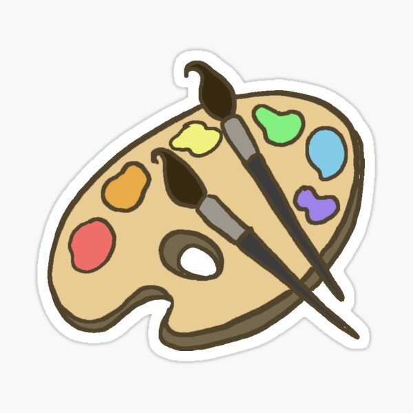 "Pallet" Sticker by giannatheartist | Redbubble