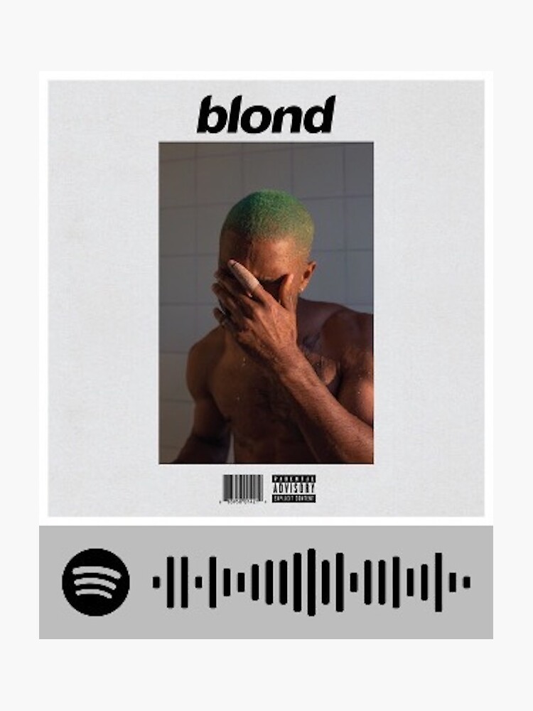 "Frank Ocean Self Control Spotify Code" Sticker for Sale by yazzyspazzy ...