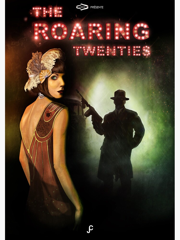 "The Roaring Twenties" Poster by JCcorp | Redbubble