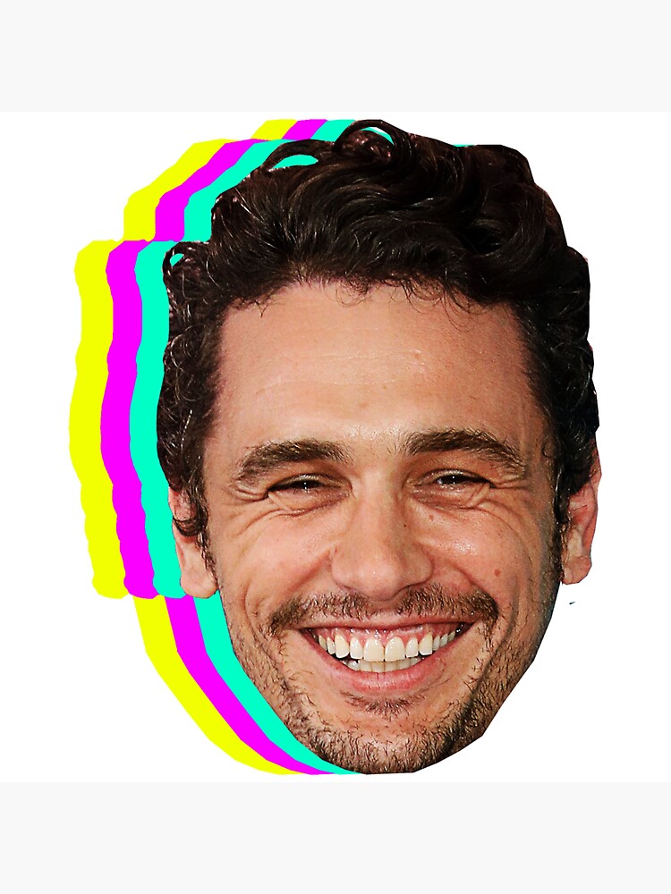 "James Franco Sticker " Sticker for Sale by ShiiinkySenwa | Redbubble