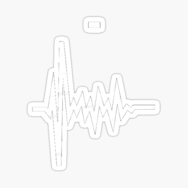 "Frequency" Sticker by unfoldingodess | Redbubble