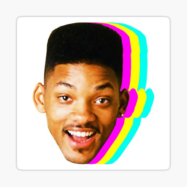 "Will Smith Sticker " Sticker for Sale by ShiiinkySenwa | Redbubble