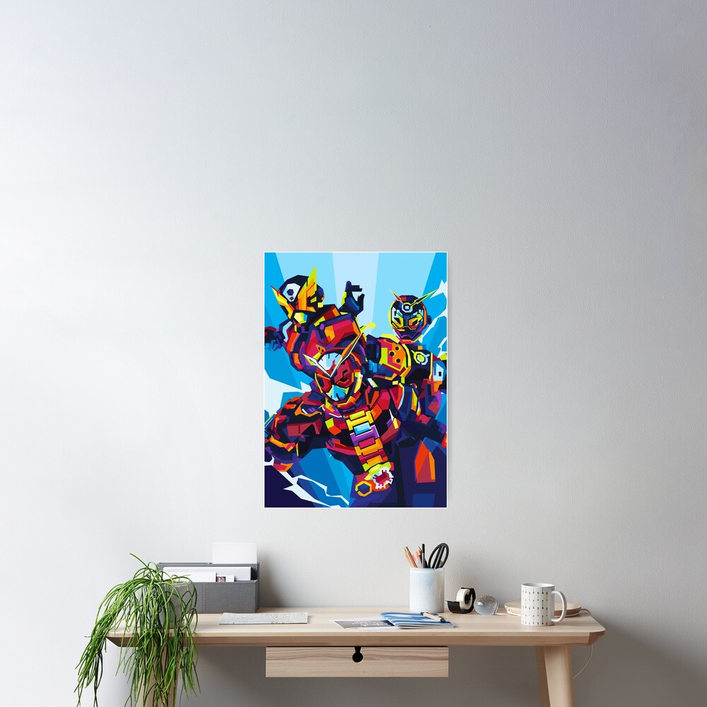 "Kamen Rider Zio Squad" Poster for Sale by desilutfiaa | Redbubble