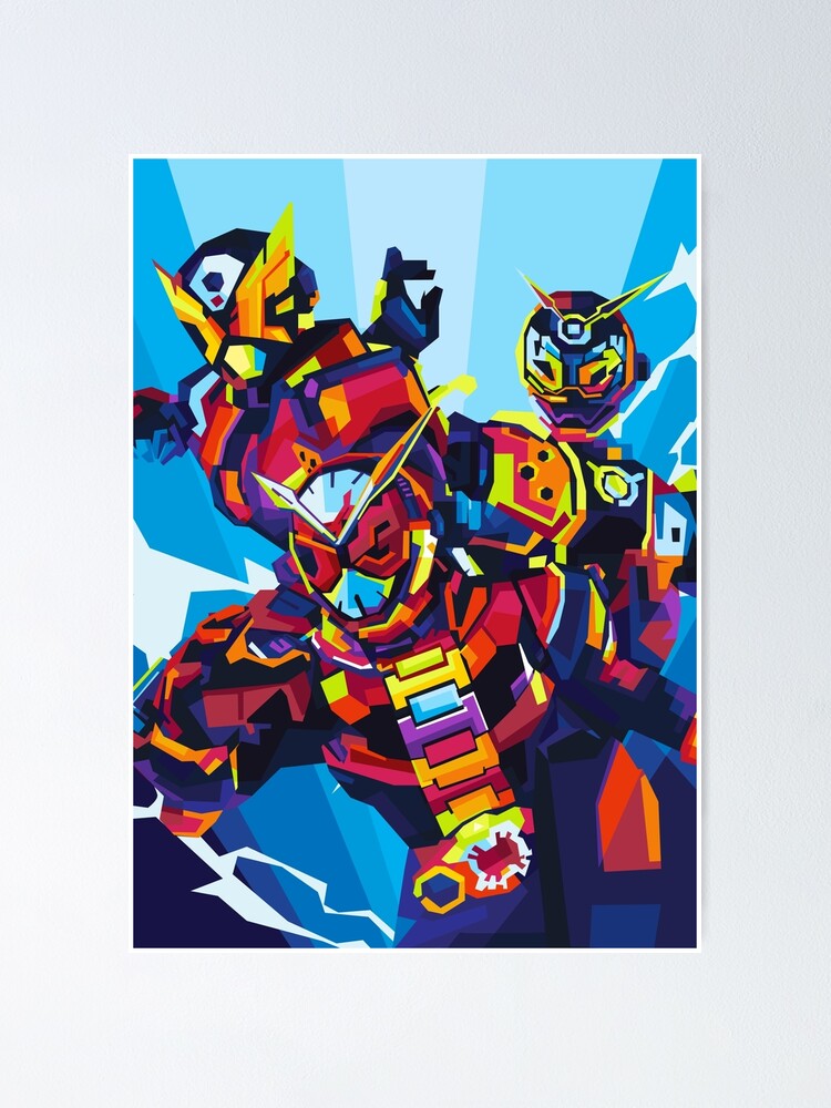 "Kamen Rider Zio Squad" Poster for Sale by desilutfiaa | Redbubble