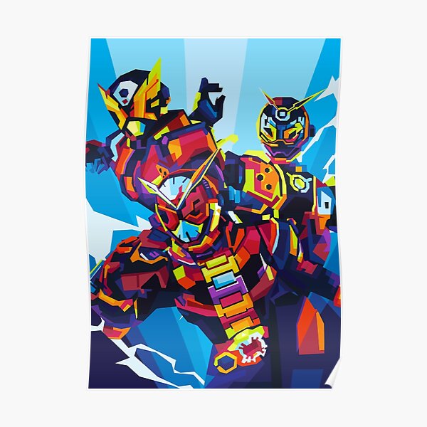 "Kamen Rider Zio Squad" Poster for Sale by desilutfiaa | Redbubble