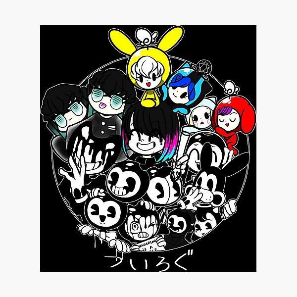 Bendy And The Ink Machine Batim Bendy Splatter Repairman Ink Demon ...