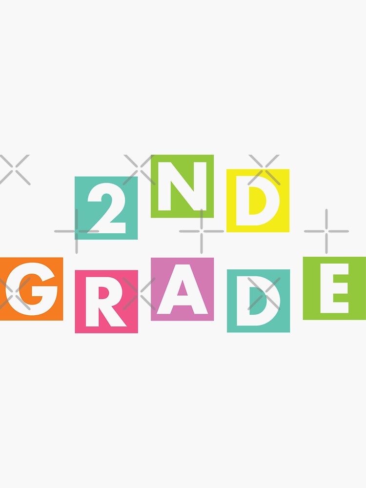 Pegatina «2do Grado para el Equipo de Maestros de Segundo Grado» de ...
