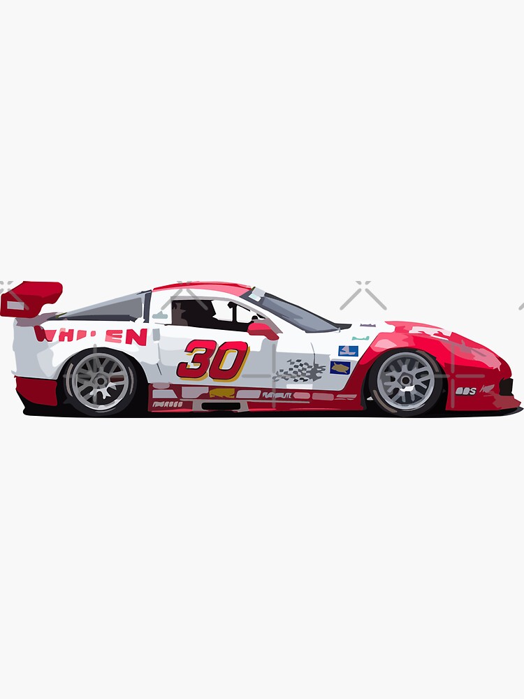 "Whelen Corvette C6R GT1" Sticker for Sale by FromThe8Tees | Redbubble