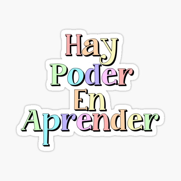 "Bilingual Teacher" Sticker by EvyStickersx | Redbubble