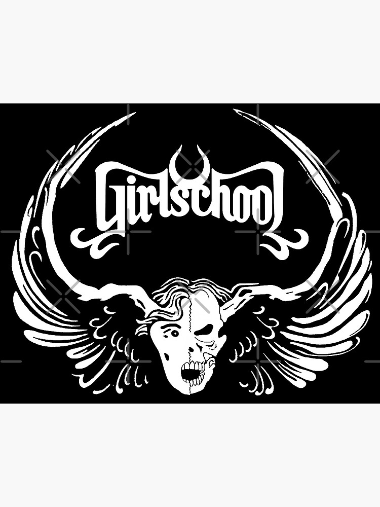 "Beliebteste Logo Musikgruppe Girlschool Rock Lieblings Heavy Metal ...