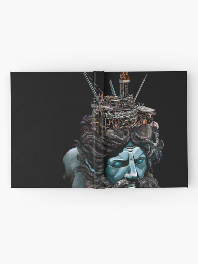 Poseidons Crown Hardcover Journal For Sale By Emberplastik Redbubble