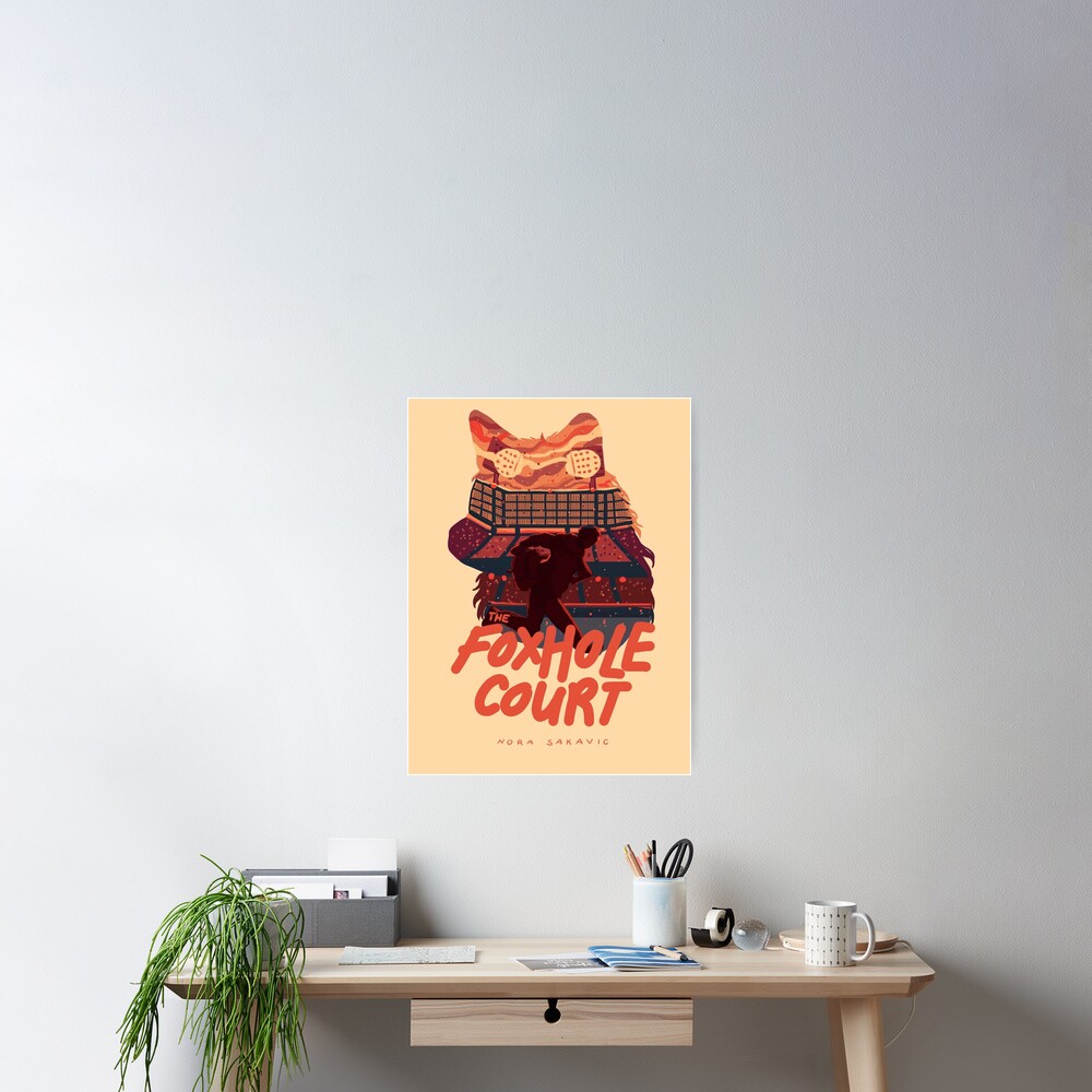 "The Foxhole Court Book Cover" Poster for Sale by artgentt | Redbubble