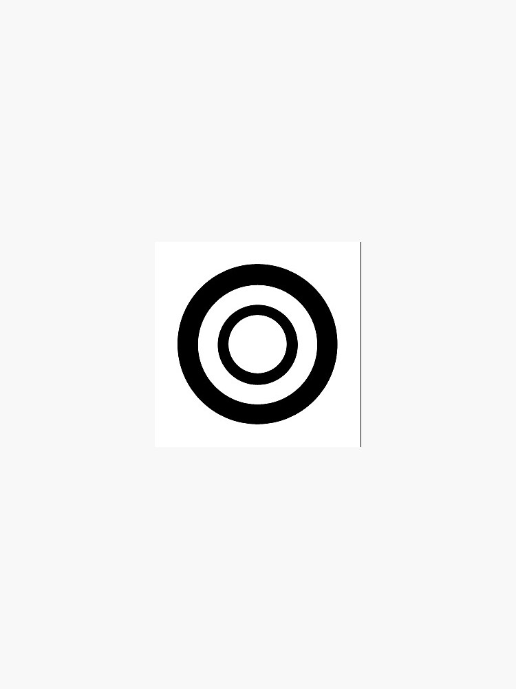 Pegatina «Teen Wolf Scott McCall Pack Símbolo» de EliWidner | Redbubble