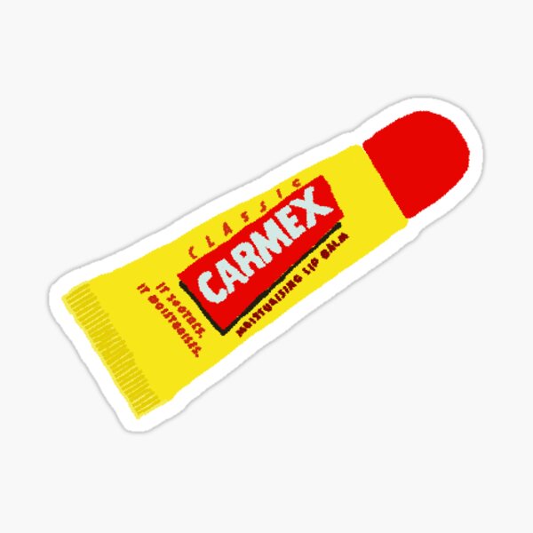 "carmex lip balm" Sticker for Sale by faiyue | Redbubble