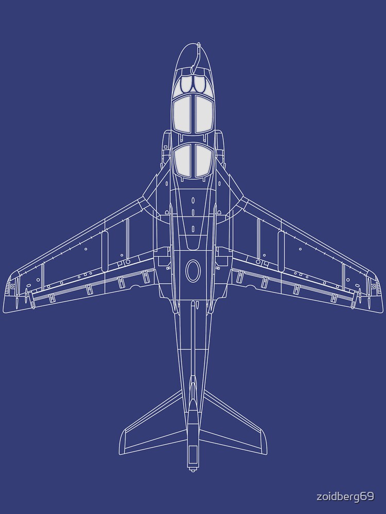 "Northrup Grumman EA-6B Blueprint" T-shirt for Sale by zoidberg69 ...