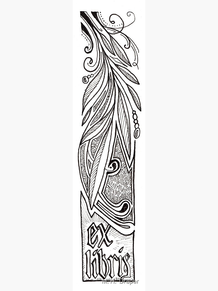 "Ex Libris Bookmark" Poster by mhdraper | Redbubble