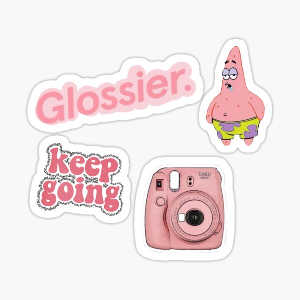 "Pink vsco sticker multipack " Sticker for Sale by NaeTheCloud | Redbubble