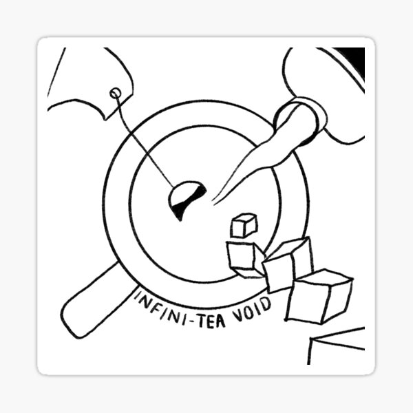 "Tea meme" Sticker for Sale by CrocadillyPop | Redbubble